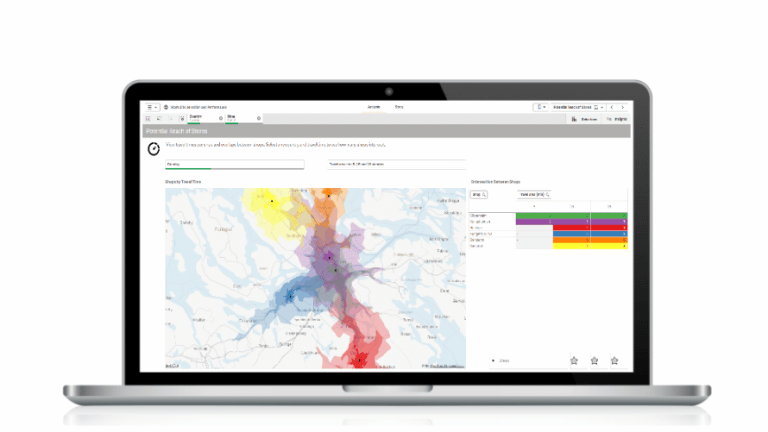 Emark - Powerful map visualizations and location-based analytics for Qlik